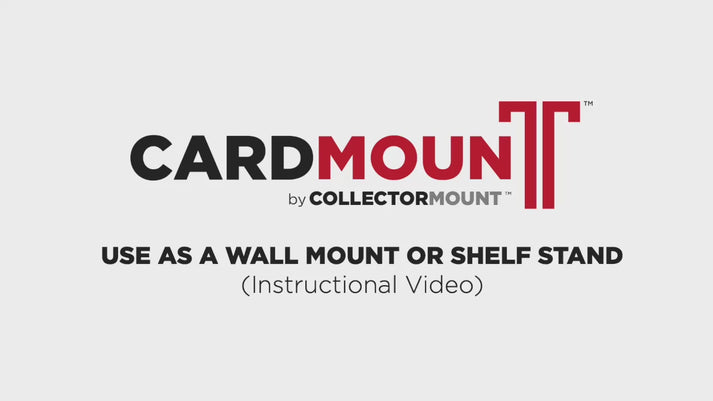 Graded PSA Trading and Sports Card Wall Mount & Shelf Stand - Secure ...